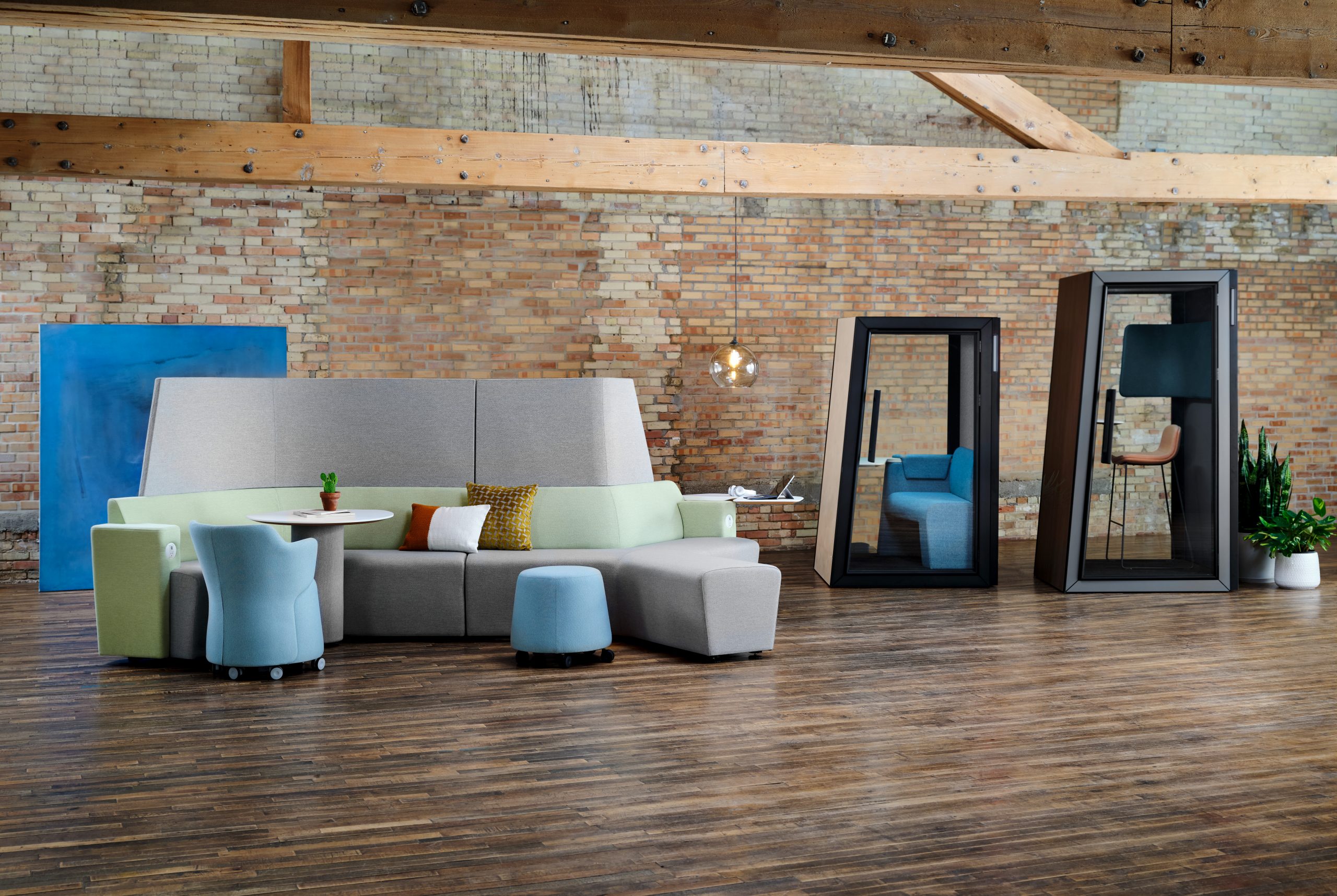 On the QT Phone Booth by Orangebox - Steelcase